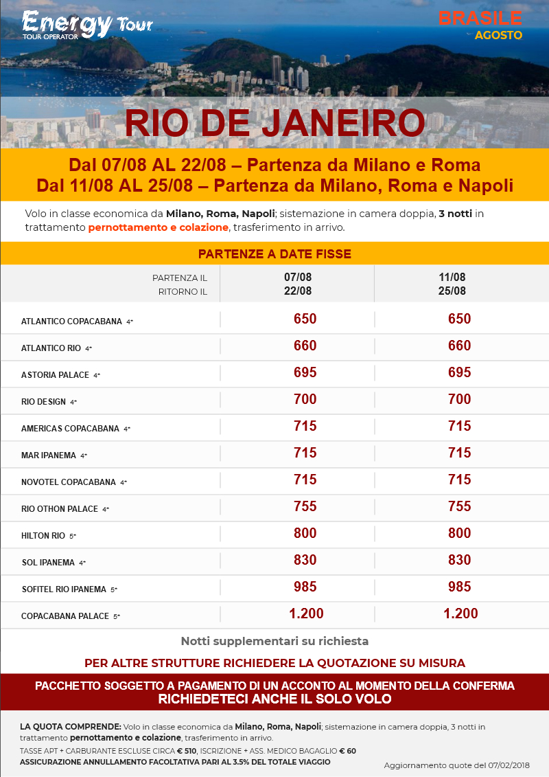 Energy Tour Viaggi - Tour Operator